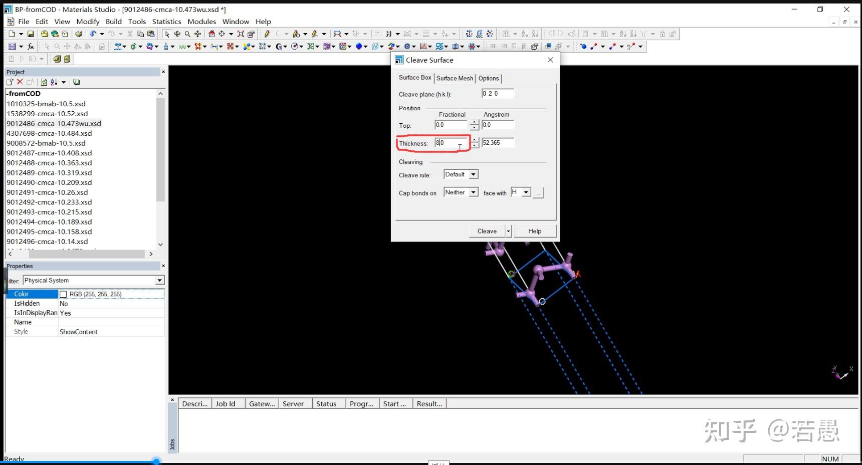 material studio如何建立多层晶体模型 - 知乎