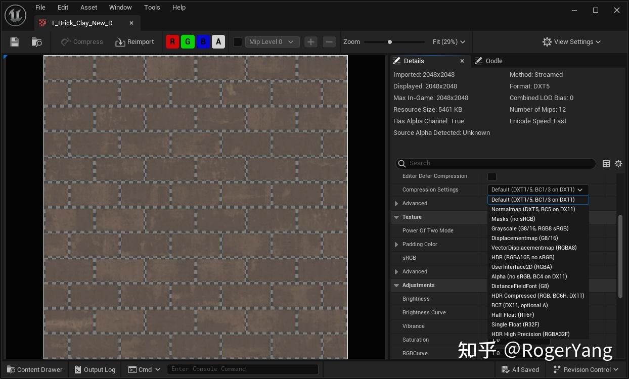 UE5 移动端ASTC贴图压缩 - 知乎