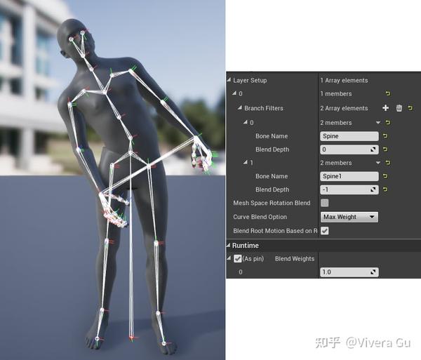 UE4分层混合节点Layered Blend Per Bone设置 - 知乎