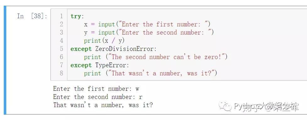 Python 对异常与错误的处理策略，用 try...except，还是 if...else...，哪种比较好？ - 知乎