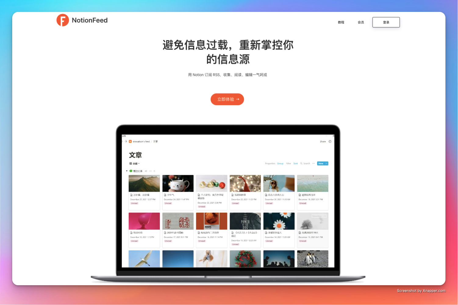 如何在 Notion 等笔记软件中进行 RSS 阅读？ - 知乎