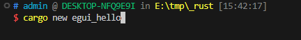 Hello egui 创建一个最简单的egui项目 - 知乎