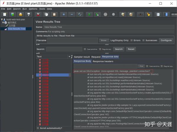 jmeter报错：javax.net.ssl.SSLException - 知乎