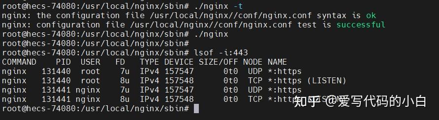Nginx 1.25配置QUIC和HTTP/3 - 知乎
