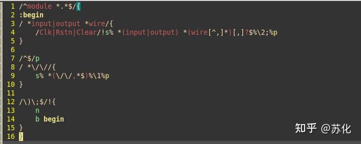 自动例化verilog模块的脚本 知乎 5809