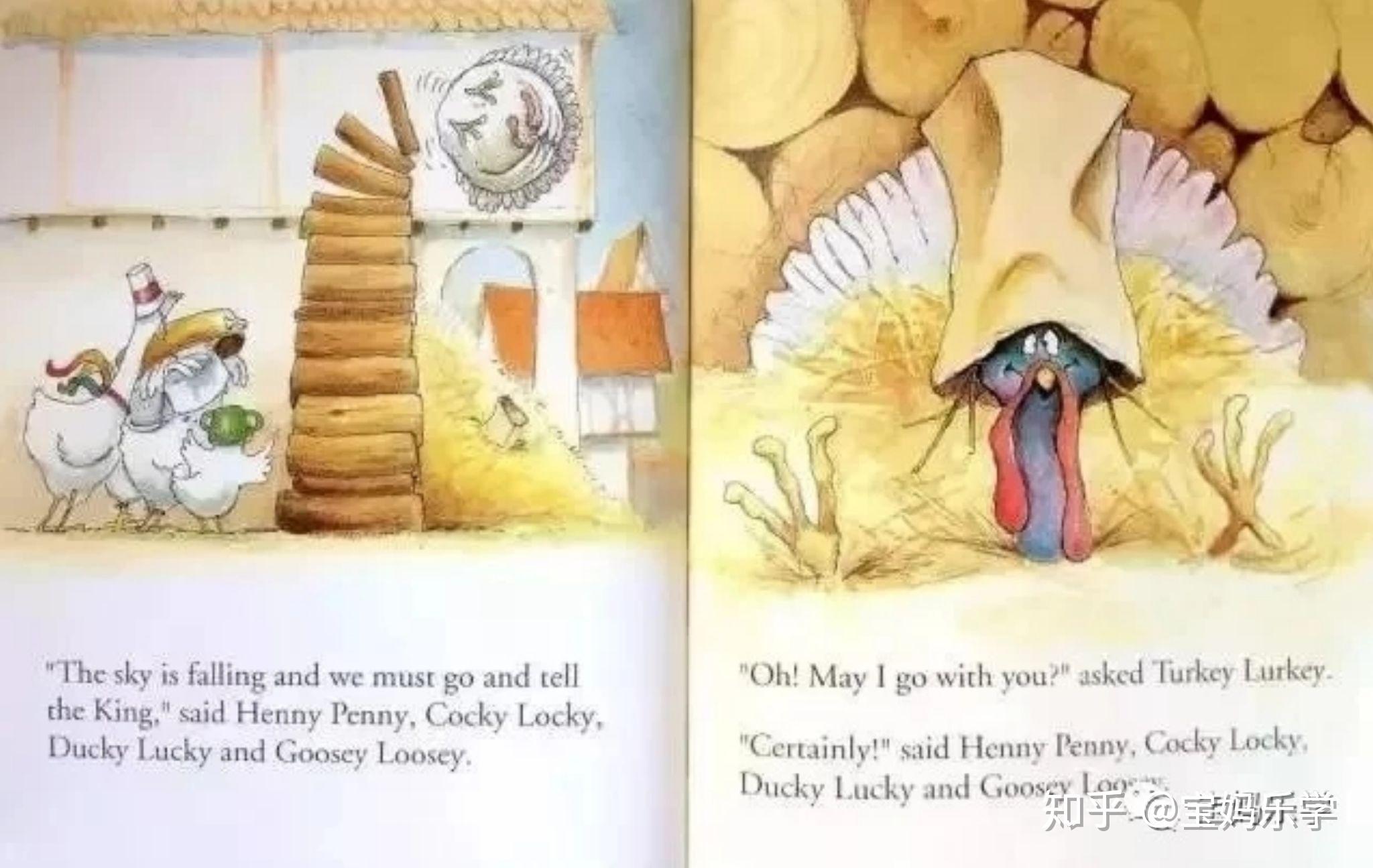 经典英文绘本《Henny Penny 》 母鸡潘妮 - 知乎