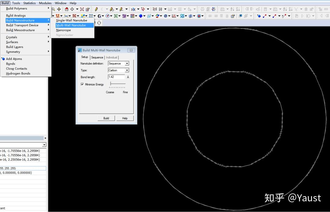Materials Studio教程（九）：构建碳纳米管 - 知乎