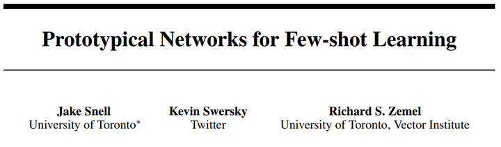 Prototypical Networks for Few-shot Learning(阅读笔记) - 知乎