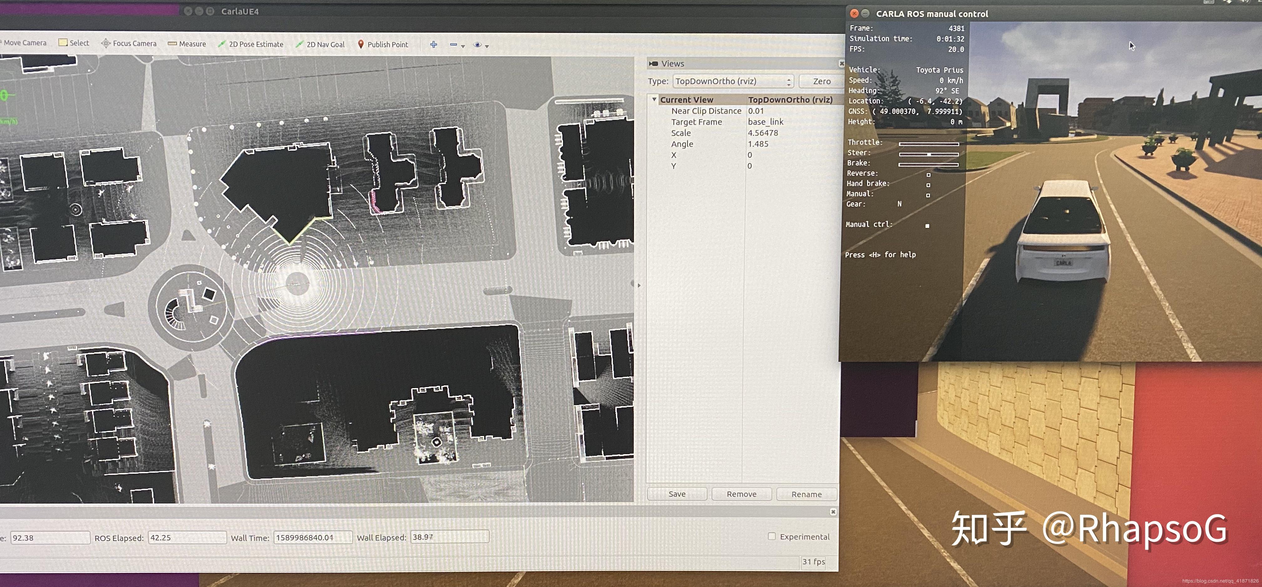 CARLA与Autoware和ROS的联合仿真安装过程 - 知乎