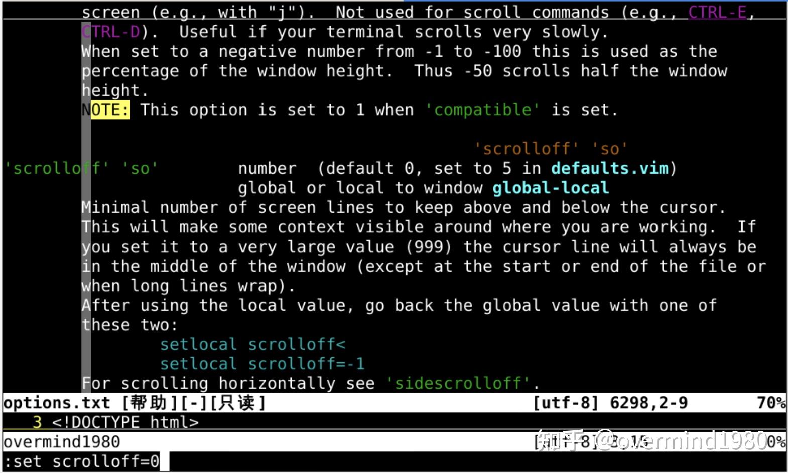 oeasy教您玩转vim - 30 - # 屏位行号 - 知乎