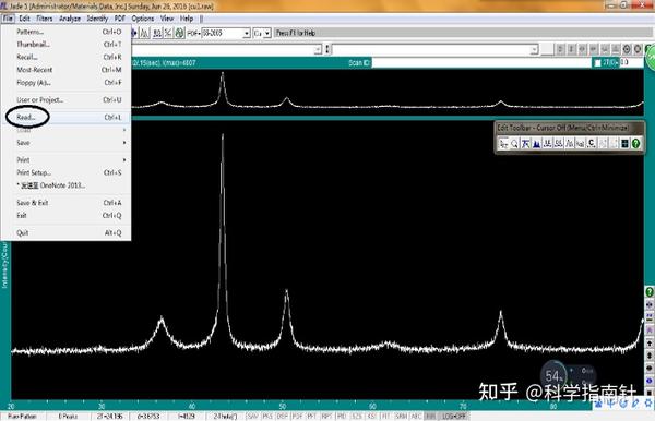 如何快速绘制XRD标准图 - 知乎