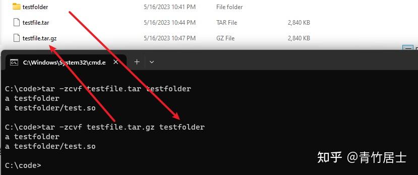 tar 命令压缩和解压缩 - 知乎