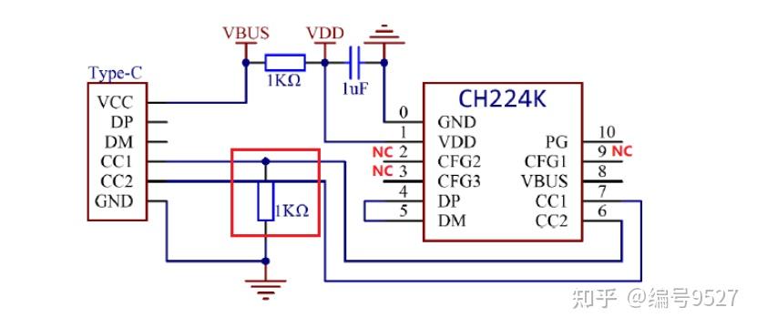 Type-C快充诱电方案（PD受电协议芯片CH224) - 知乎