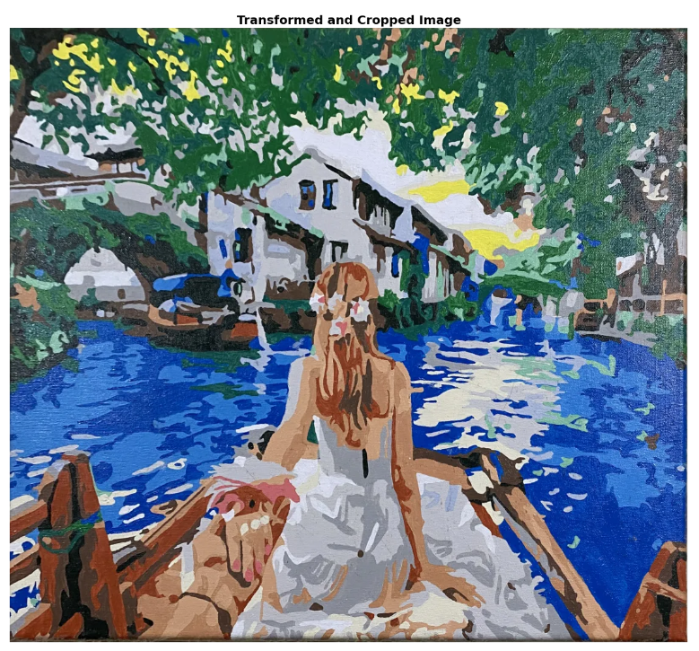 【Python】用OpenCV进行透视变换 - 知乎