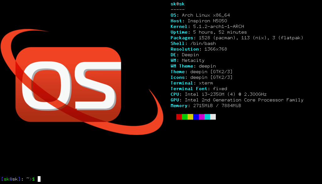 Neofetch：在终端中显示 Linux 系统信息 - 知乎