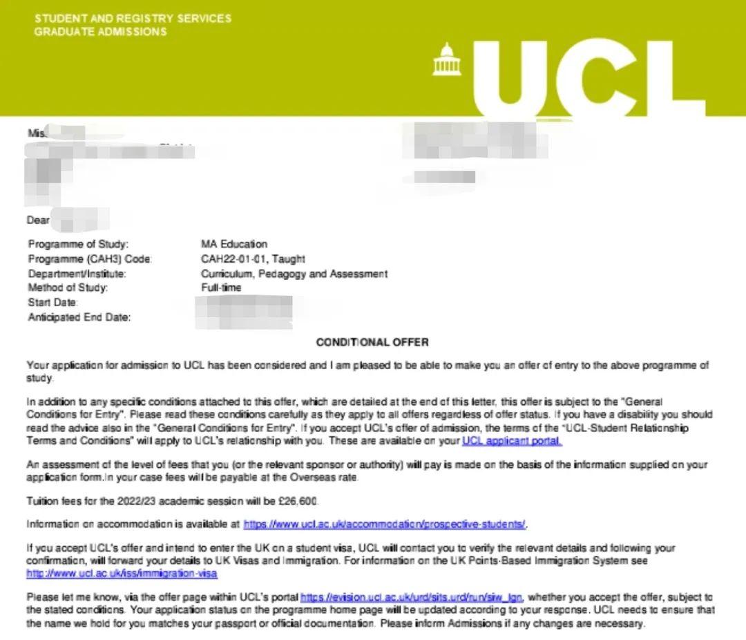 【英国案例】为了去G5，转申教育学，成功入读UCL！ - 知乎