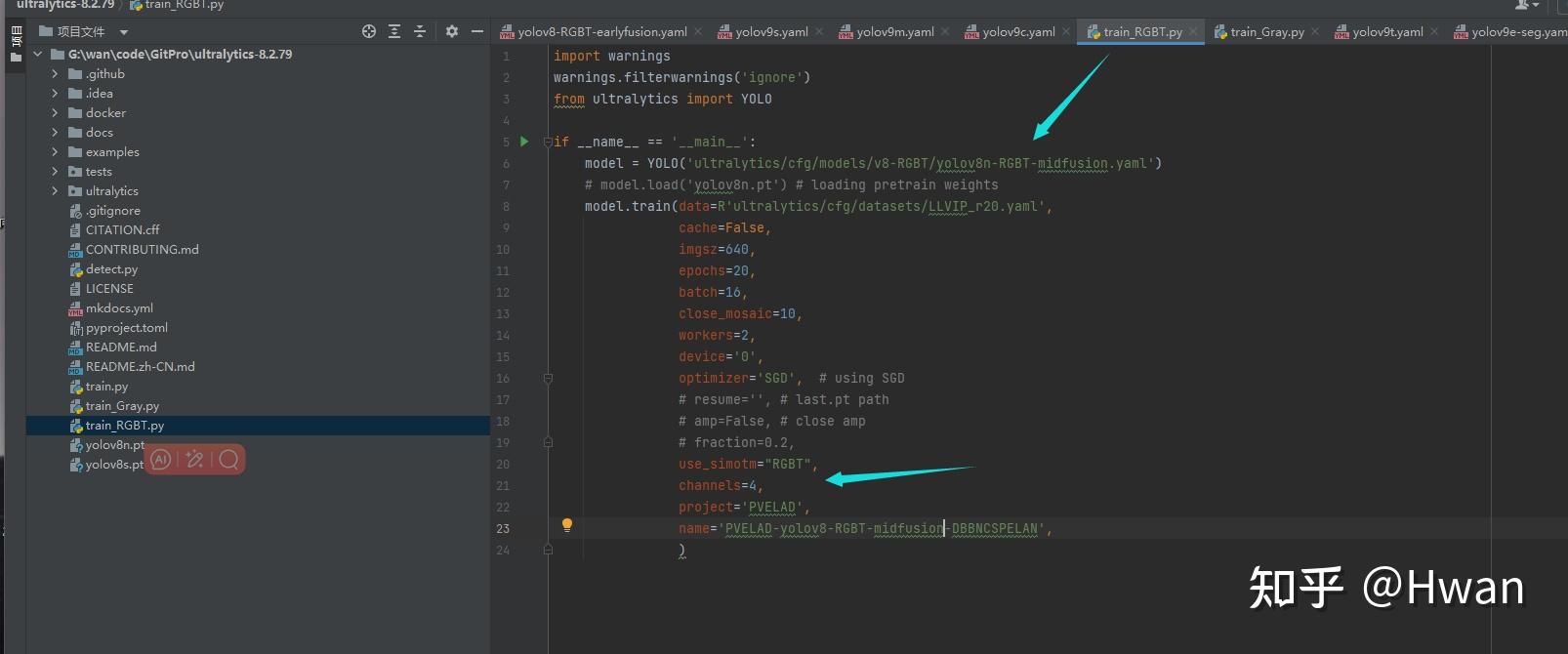 YOLOv11 RGBT / YOLOv12 RGBT / YOLOv8 RGBT 多光谱 + 灰度图像单通道 - 知乎
