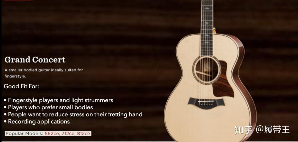 Taylor Guitar Body Shapes - 知乎