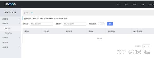Nacos2.x 服务注册成功，但服务列表查询失败 - 知乎
