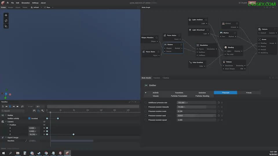 EmberGen 1.0.4正式版 实时流体特效软件打造逼真火焰与烟雾特效 for Win（附6集使用教程） - 知乎