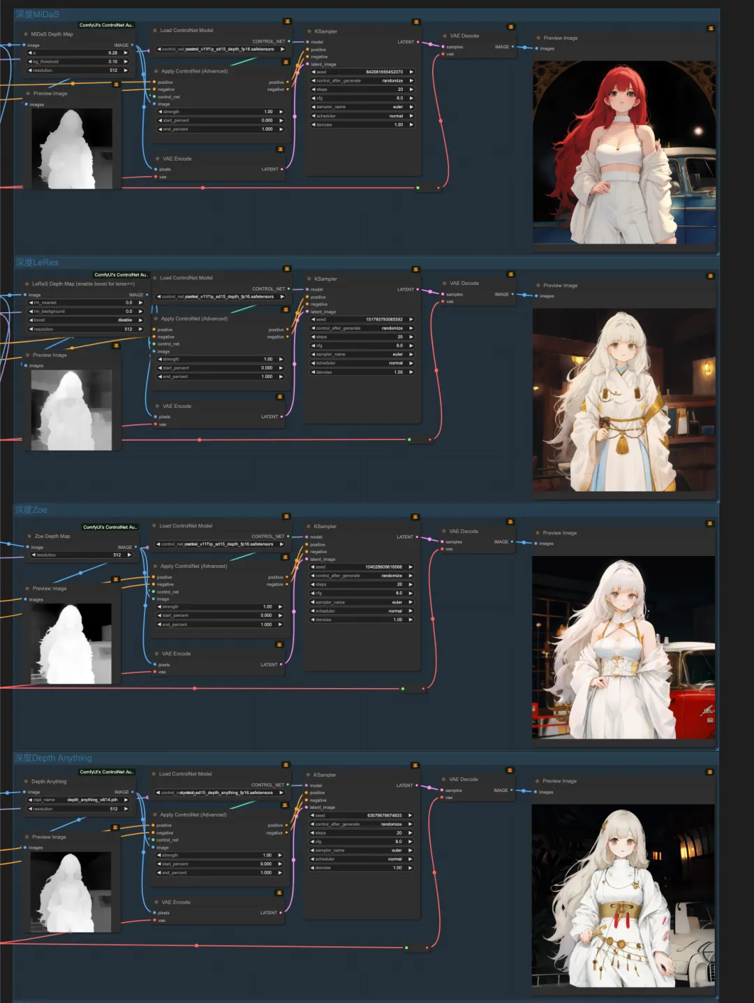 【comfyui】40个工作流一次让你彻底掌握SD controlNet的使用场景(1)-线性处理器 - 知乎