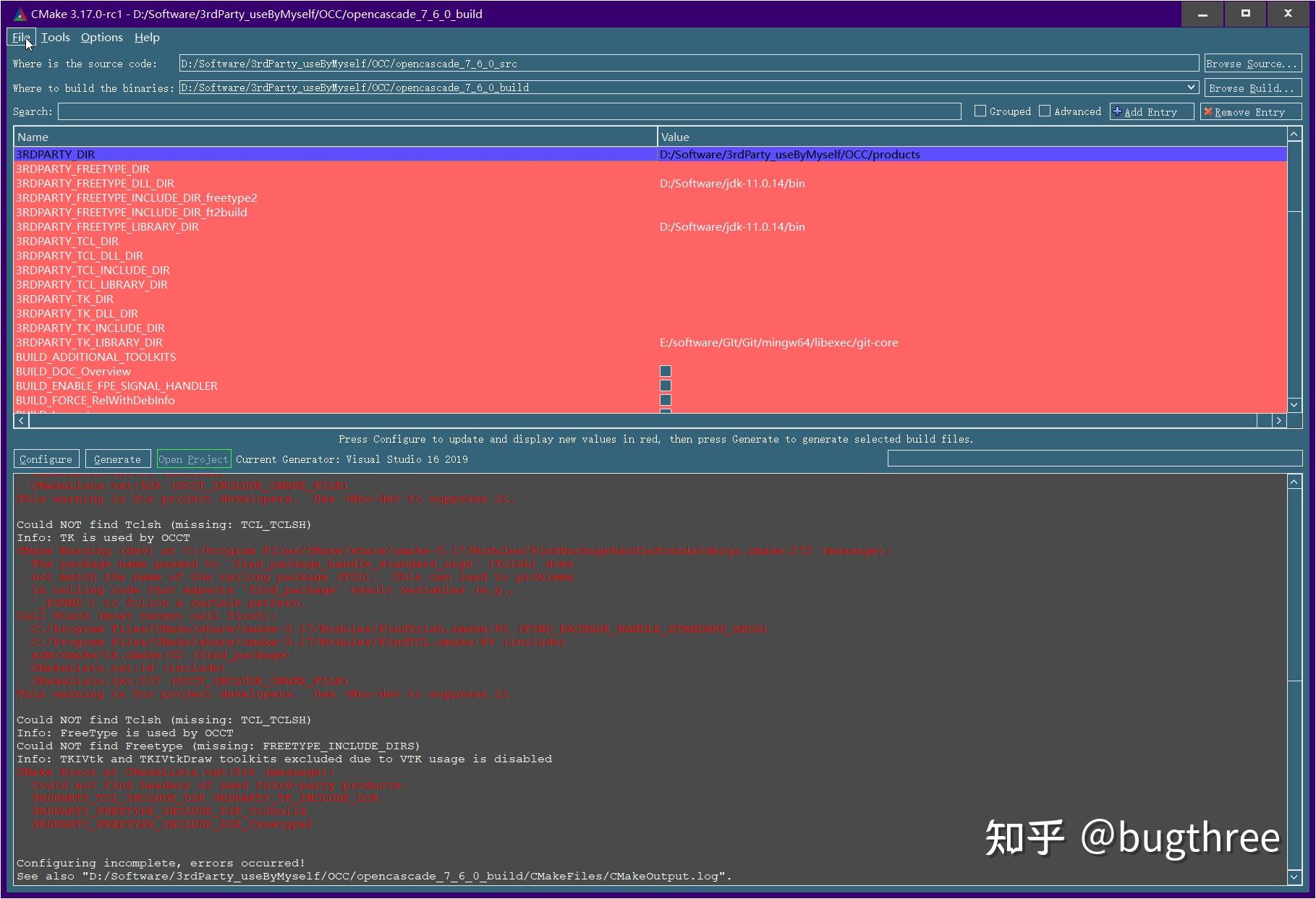 小白必看 OpenCASCADE 安装编译 OpenCASCADE 7.6 + vs2019 - 知乎