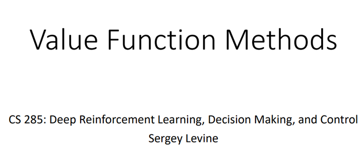 CS285 Lec7 Value Function Methods - 知乎