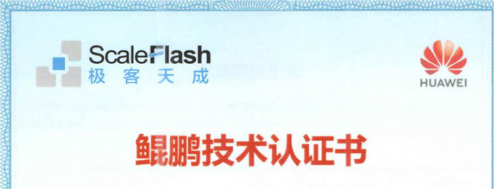 极客天成ScaleFlash与华为鲲鹏技术兼容互认证 - 知乎