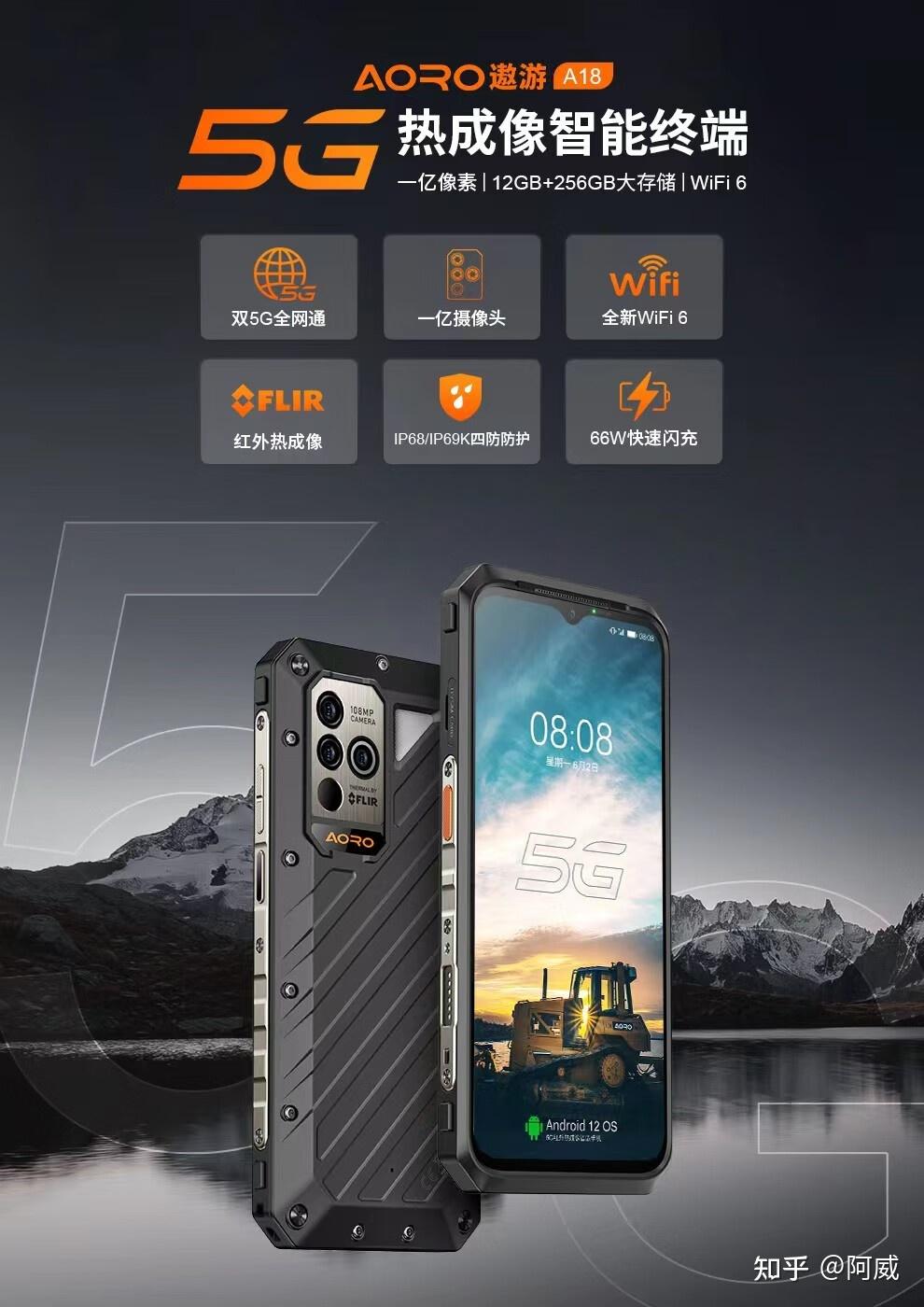 适合外卖骑手、快递员、户外探险等用户的三防手机（IP68）推荐（2025年6月更新） - 知乎