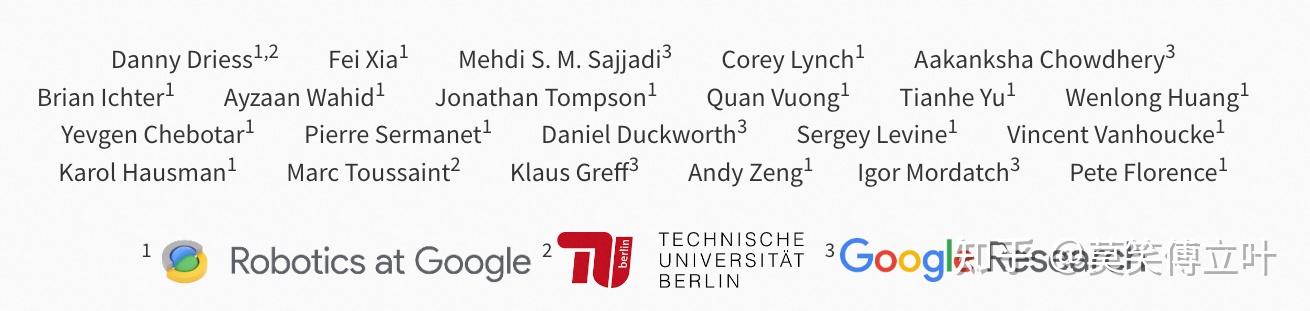 [多模态] PaLM-E: An Embodied Multimodal Language Model 谷歌在生成连续控制流上的尝试 - 知乎