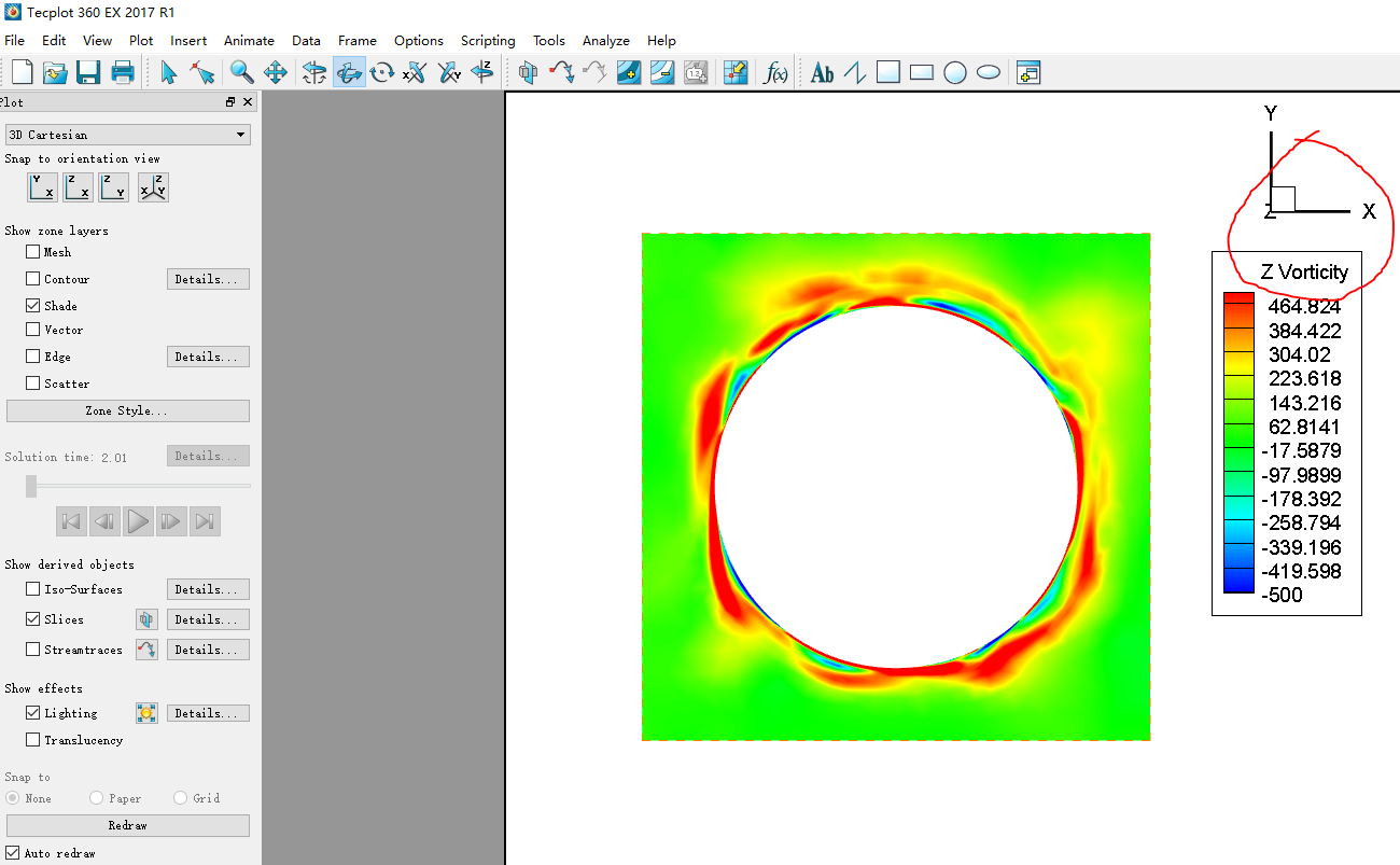 CFD-POST妙招：做出和tecplot一样的涡量图 - 知乎
