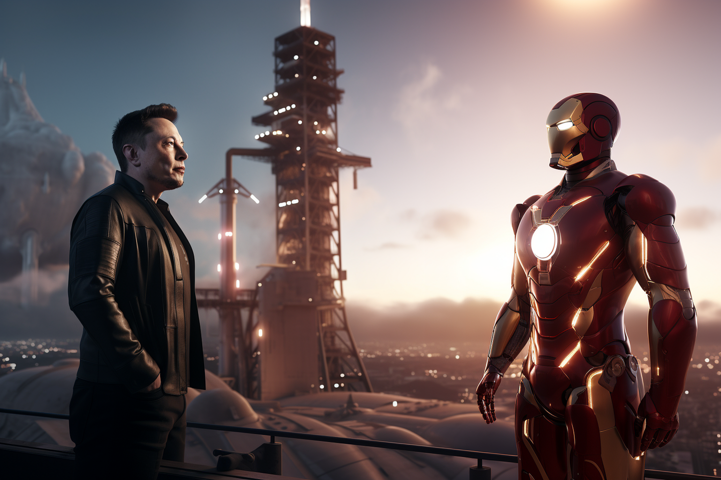 MJ 鲜为人知的高级玩法：一个画面怎么出多个主体 - 知乎