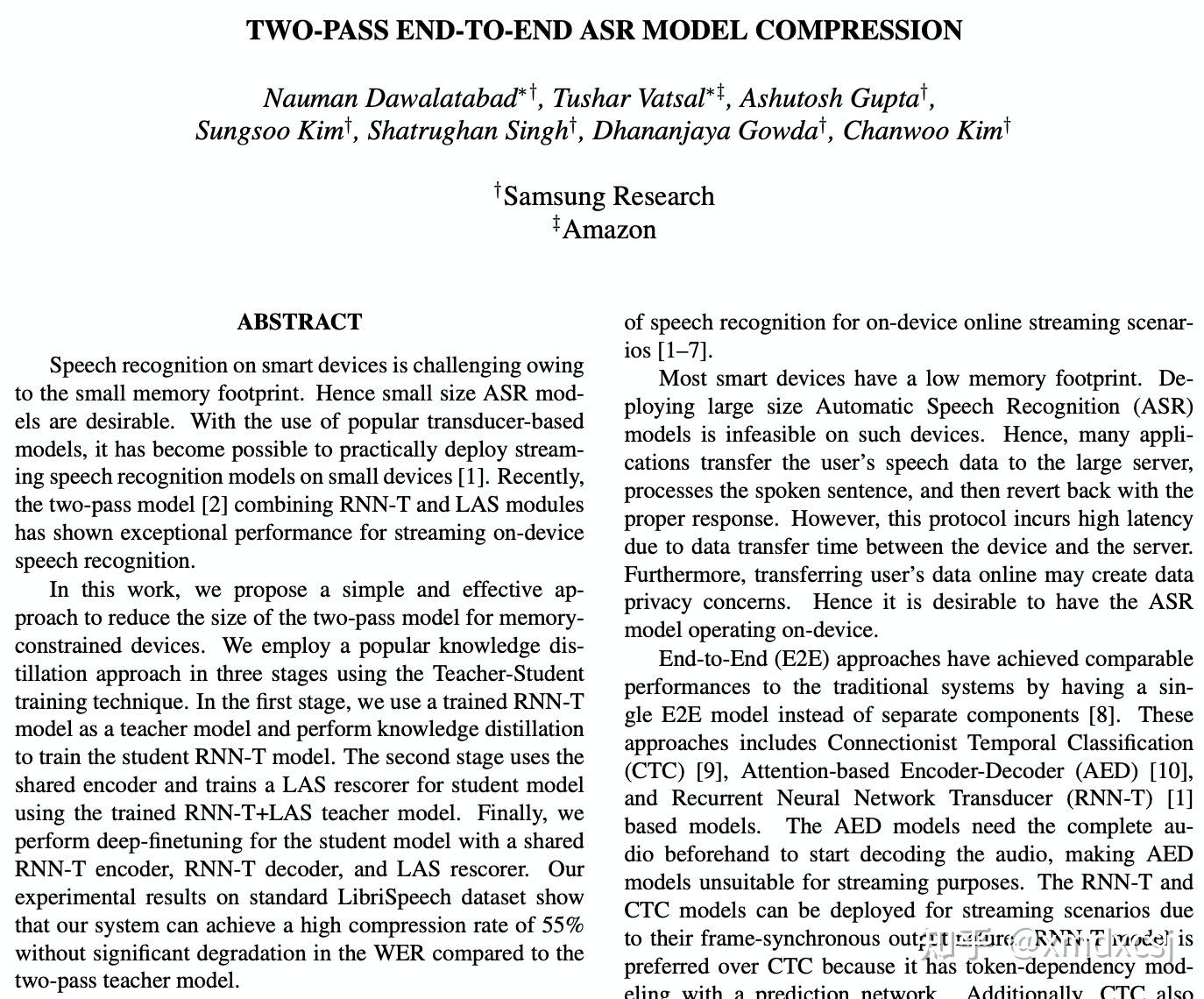本周值得关注的语音方向论文【2022/01/16】 - 知乎