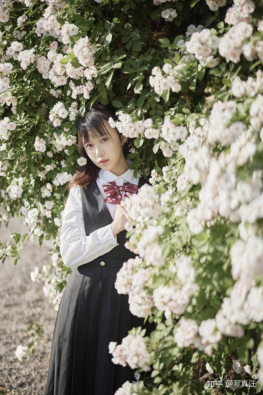 Shika小鹿鹿写真合集cos图片:蔷薇JK - 知乎