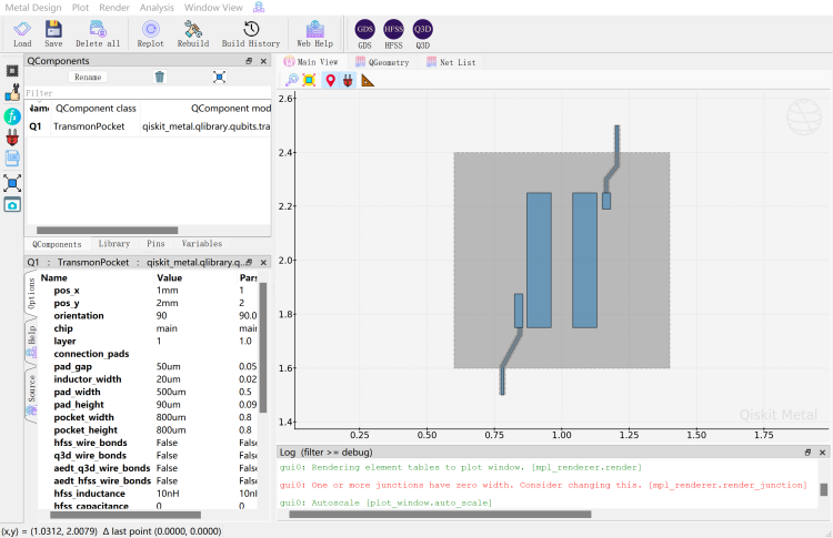 Qiskit-Metal 使用笔记（三）：版图绘制 - 知乎