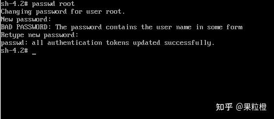 RHEL7的root密码重置 - 知乎