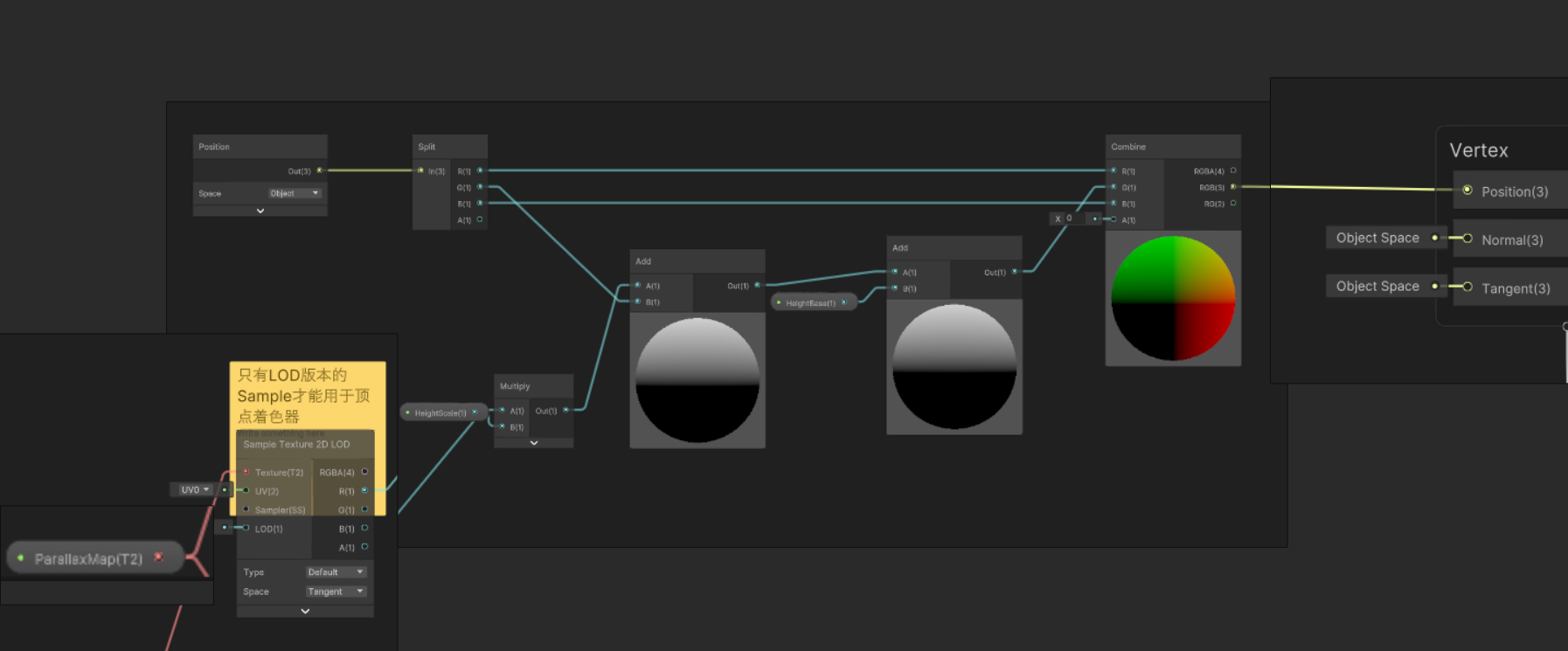 Unity URP ShaderGraph 结合 Substance Designer实现简单程序化可交互沙地 - 知乎