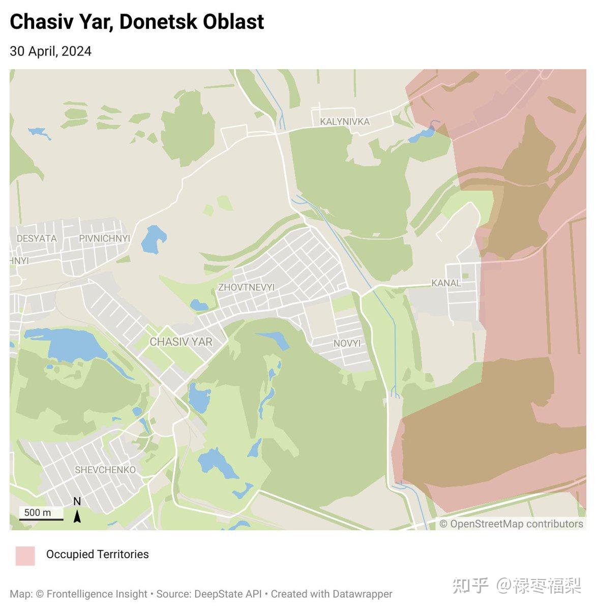 Ocheretyne和Chasiv Ya前线最新战况分析（5月1日） - 知乎