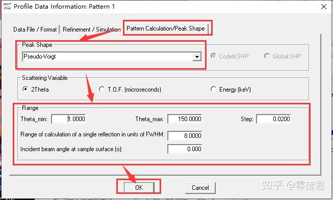 使用FullProf进行XRD精修的简单教程 - 知乎