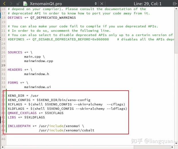 利用Qt开发调用Xenomai实时内核API的最简单工程 - 知乎