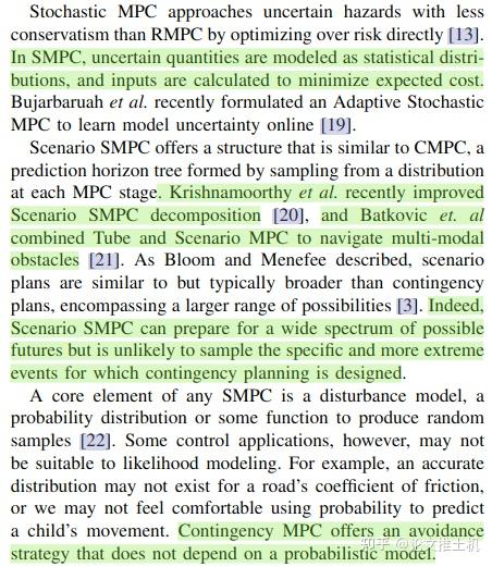 Contingency Model Predictive Control for Linear Time-Varying Systems - 知乎
