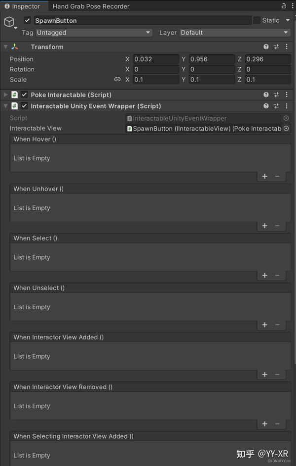 Unity Meta Quest 一体机开发（十三）：【手势追踪】自定义交互事件 EventWrapper - 知乎