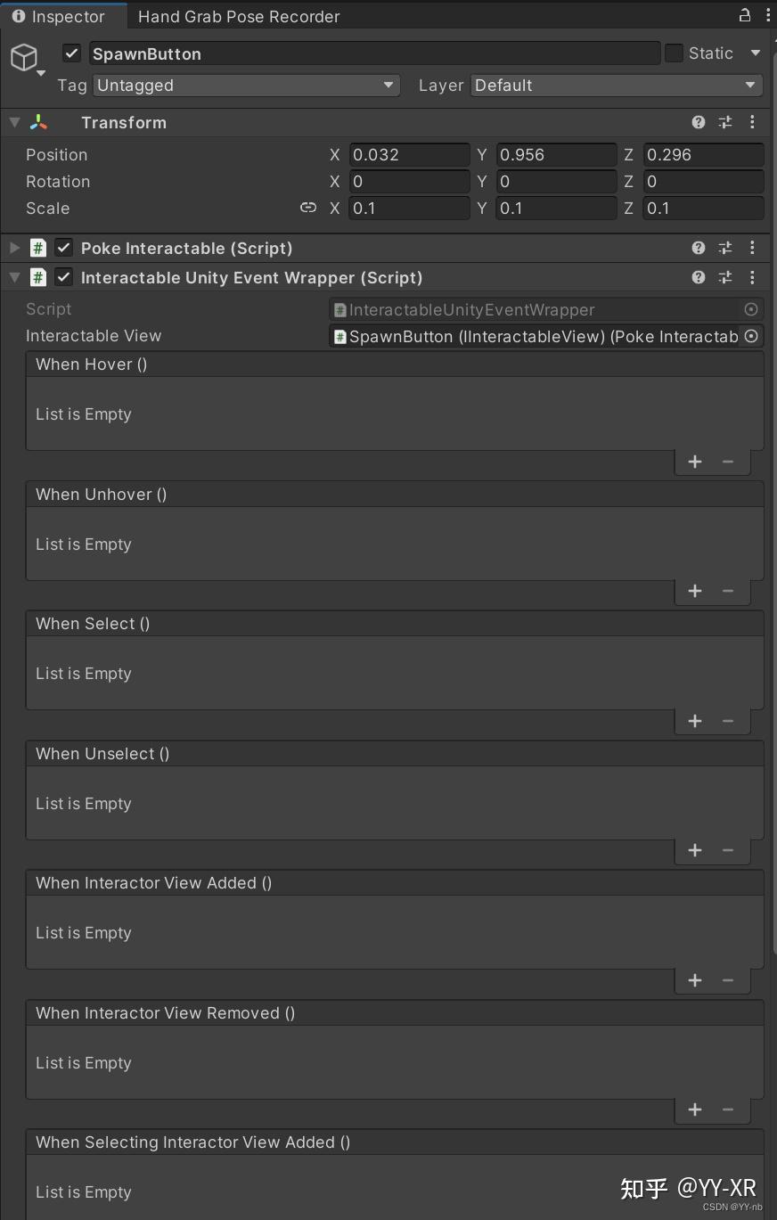 Unity Meta Quest 一体机开发（十三）：【手势追踪】自定义交互事件 EventWrapper - 知乎