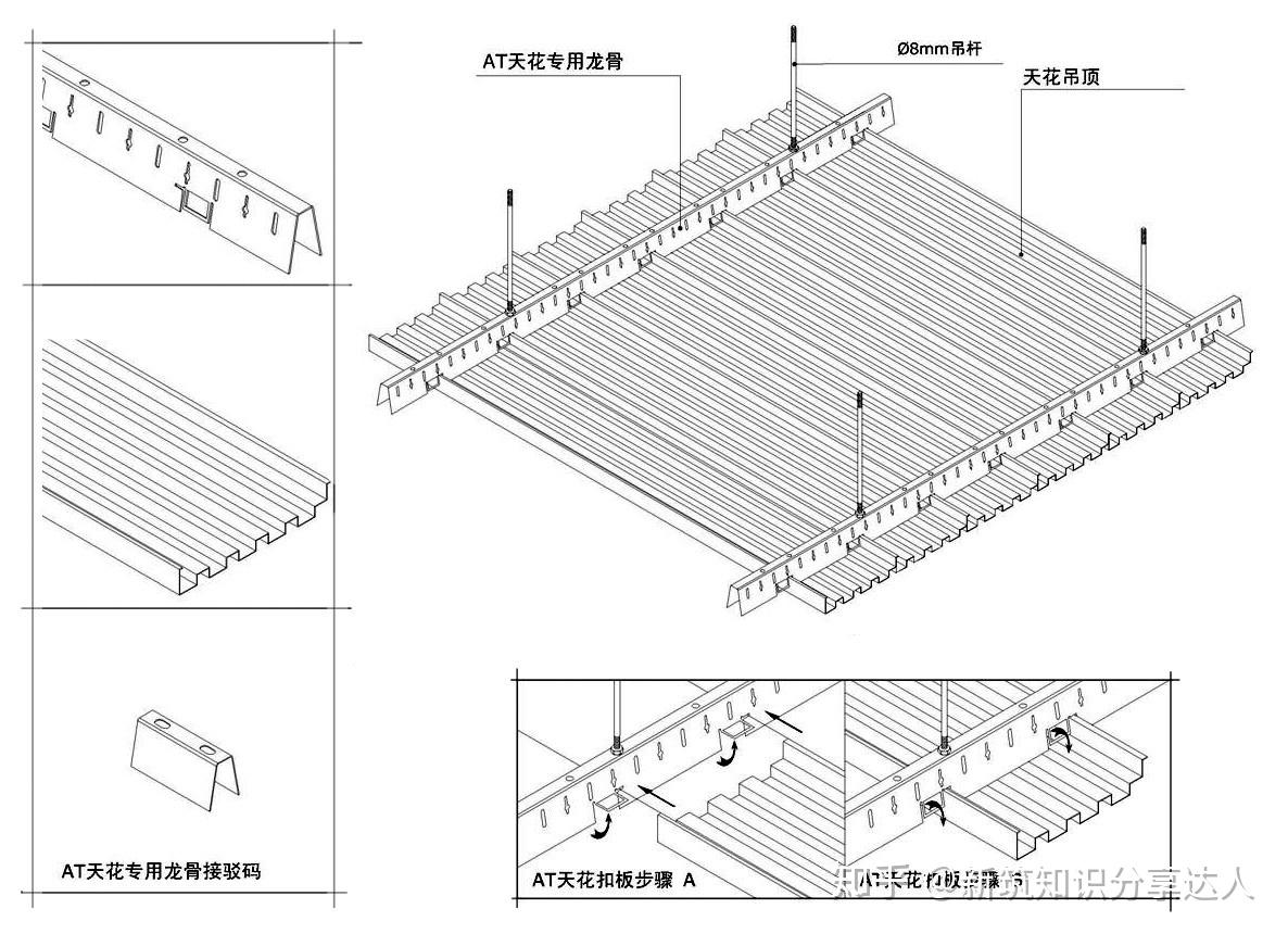 各类铝制品安装深化节点，给你最实用的施工安装指导参考 - 知乎