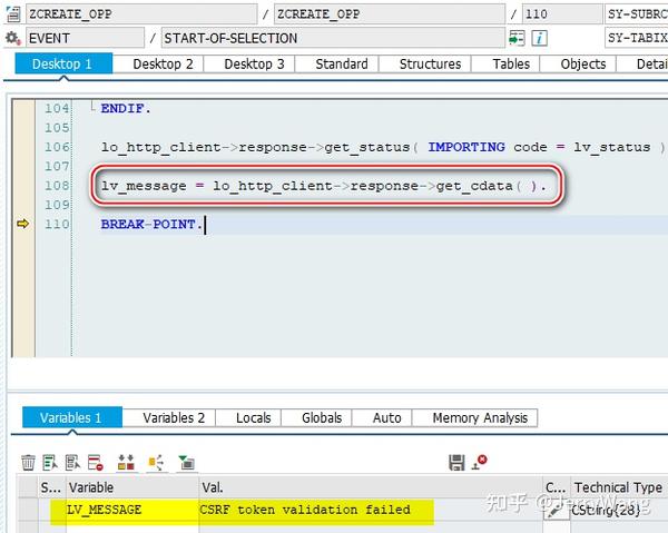 如何使用 ABAP 代码消费需要传递 CSRF token 的 OData 服务试读版 - 知乎