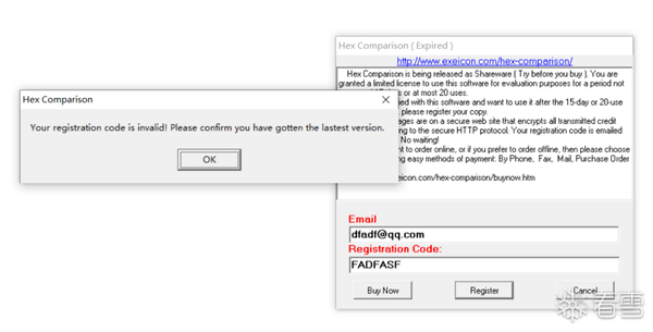 Hex Comparison注册分析 - 知乎