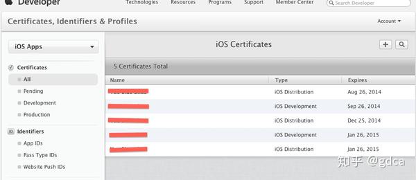 iOS证书(.p12)和描述文件(.mobileprovision)的导出和使用方法 - 知乎
