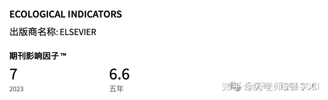 环境科学//中科院2区Top//因子7//编号H205 - 知乎