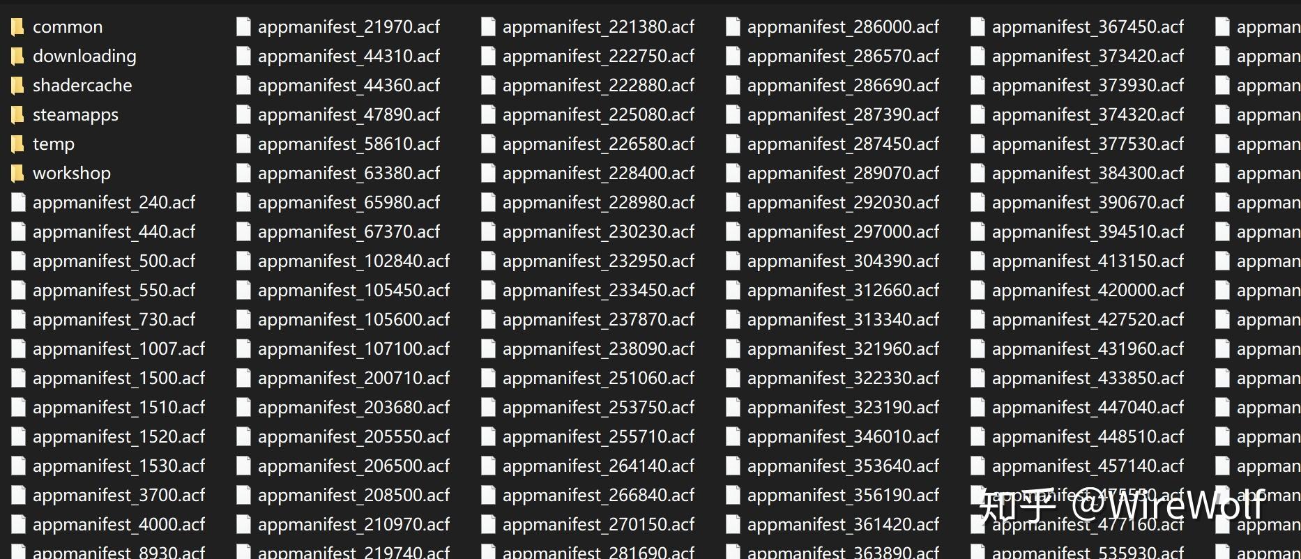管理SteamLibrary文件夹下的acf文件 - 知乎