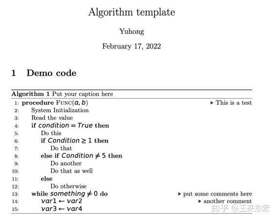 如何用LaTex编写包含中文的伪代码？如何在Word中插入含有中文的Latex伪代码？（2022-2） - 知乎